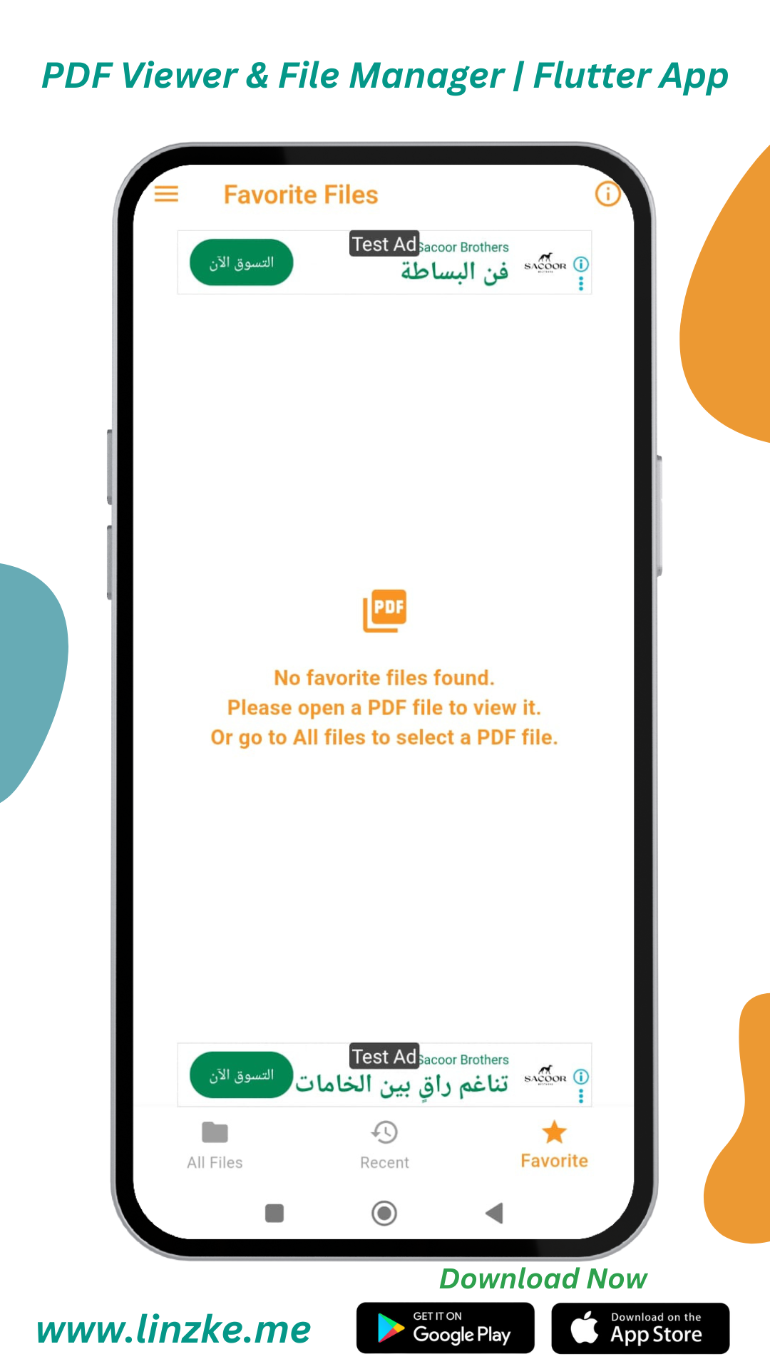 PDF Viewer & PDF Manager | Flutter App with AdMob - Linkze by quickro